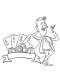 Casino coloring pages