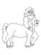 Centaur coloring pages