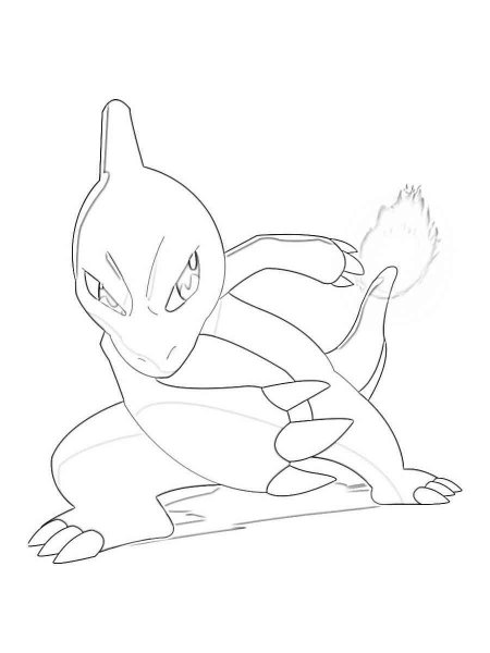 Pokemon Charmeleon coloring pages - Free Printable