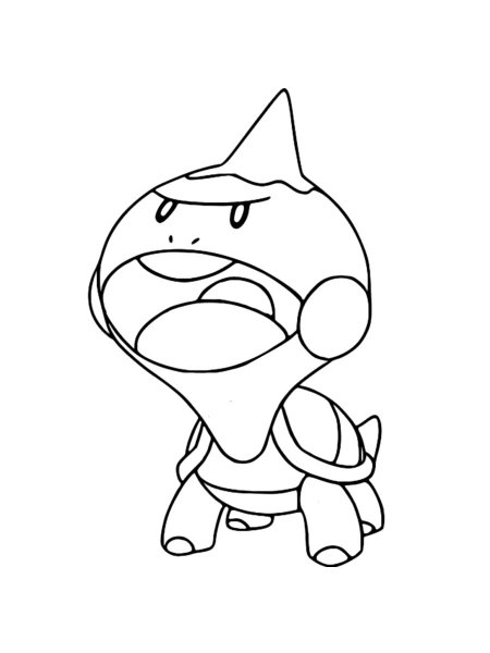 Pokemon Chewtle coloring pages - Free Printable