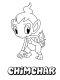Pokemon Chimchar coloring pages - Free Printable