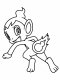 Pokemon Chimchar coloring pages - Free Printable