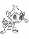 Pokemon Chimchar coloring pages - Free Printable