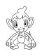 Pokemon Chimchar coloring pages - Free Printable