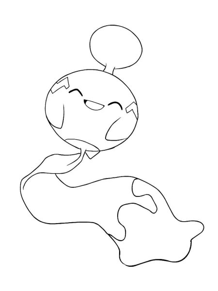 Pokemon Chimecho coloring pages - Free Printable