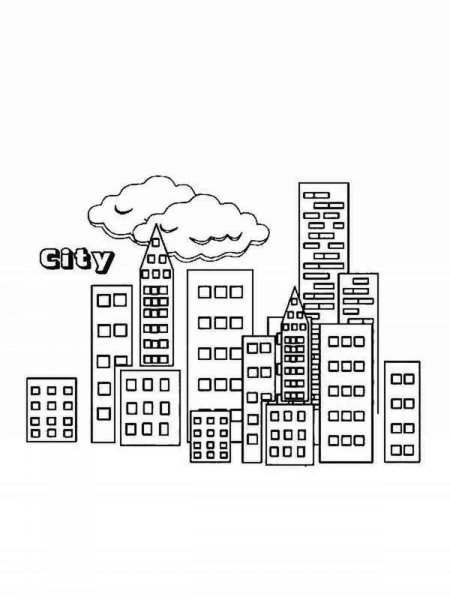 City coloring pages. Download and print City coloring pages.