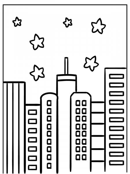 City coloring pages. Download and print City coloring pages.