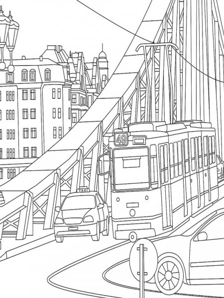 City coloring pages. Download and print City coloring pages.