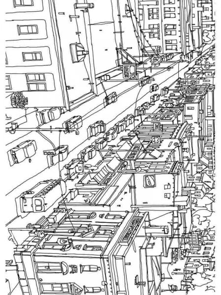 City coloring pages. Download and print City coloring pages.