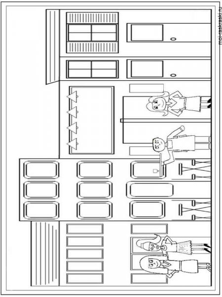City coloring pages. Download and print City coloring pages.