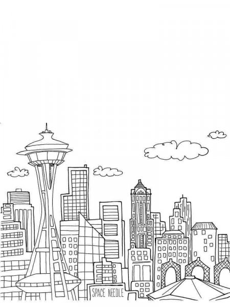 City coloring pages. Download and print City coloring pages.