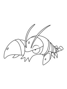 Pokemon Clauncher coloring pages - Free Printable