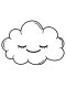 Cloud coloring pages