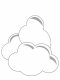 Cloud coloring pages
