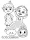 Cocomelon coloring pages