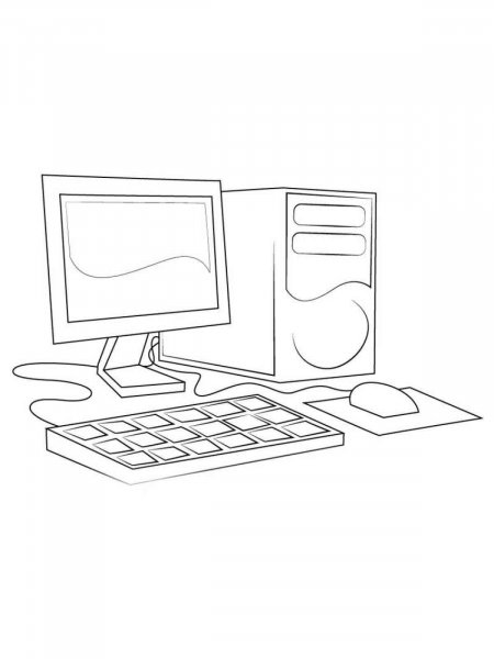 Computer coloring pages