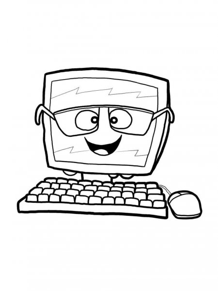 Computer coloring pages