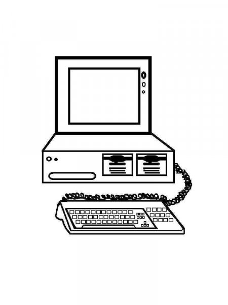 Computer coloring pages