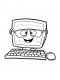 Computer coloring pages
