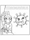Coronavirus coloring pages