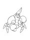 Pokemon Crabrawler coloring pages - Free Printable