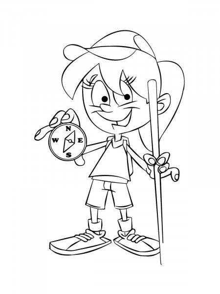 Cub Scout coloring page - Free printable