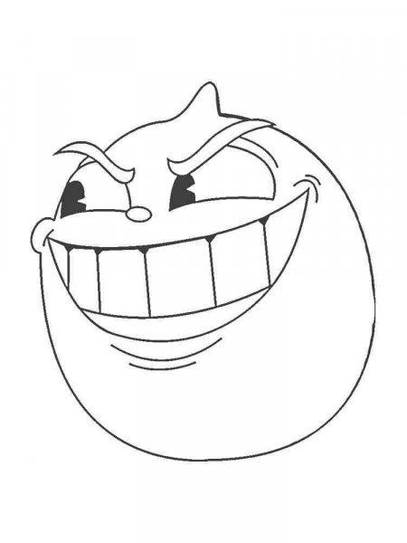 Cuphead coloring pages
