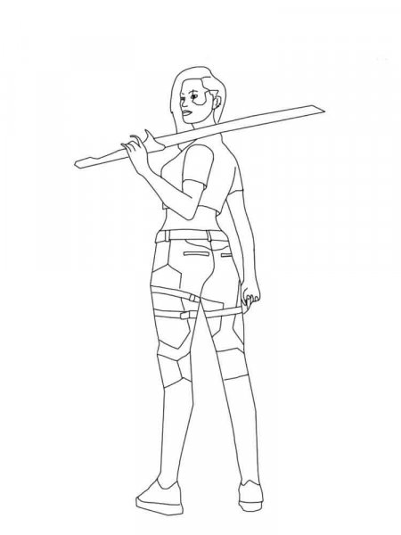 Cyberpunk 2077 coloring pages