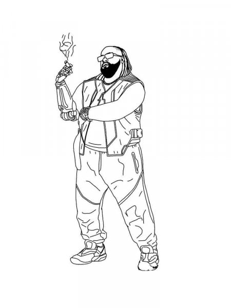 Cyberpunk 2077 coloring pages