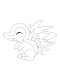 Pokemon Cyndaquil coloring pages - Free Printable