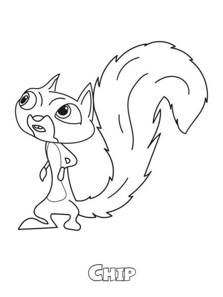 DC League of Super-Pets coloring pages