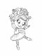 Dancing coloring pages
