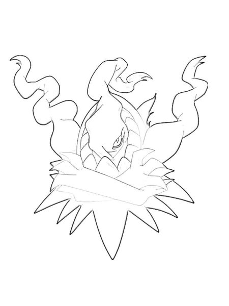Darkrai Pokemon coloring pages - Free Printable