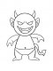 Demons coloring pages