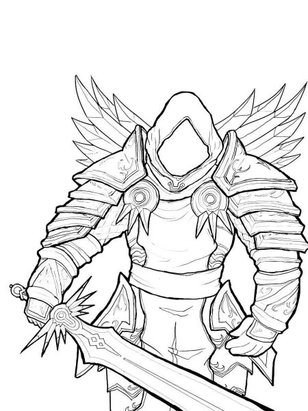 Diablo coloring pages
