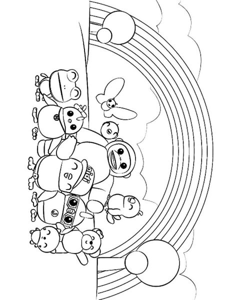 Didi and Friends coloring pages