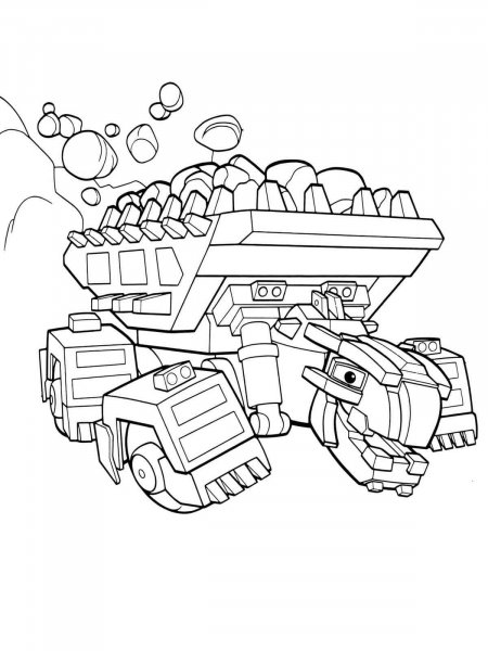Dinotrux coloring pages