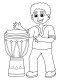 Djembe coloring pages