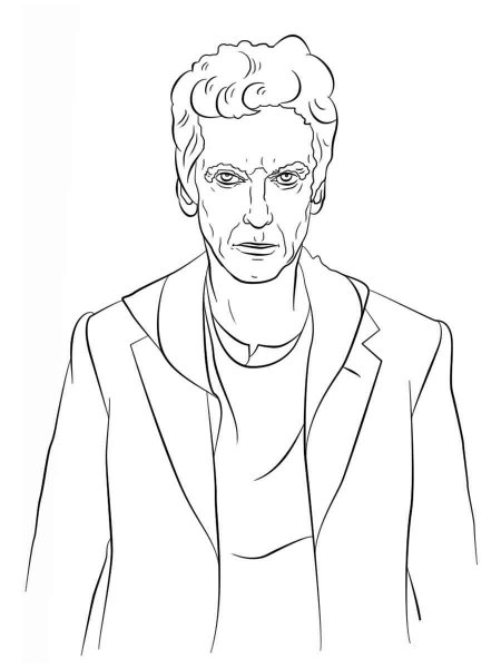 Doctor Who coloring pages
