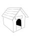 Dog House coloring page - Free printable