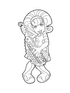 Doodlebops coloring pages