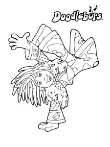 Doodlebops coloring pages
