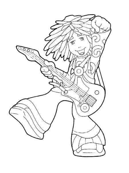 Doodlebops coloring pages