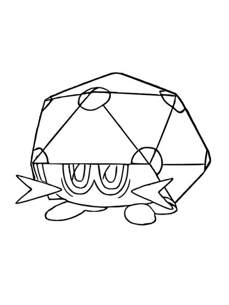 Dottler Pokemon coloring pages - Free Printable