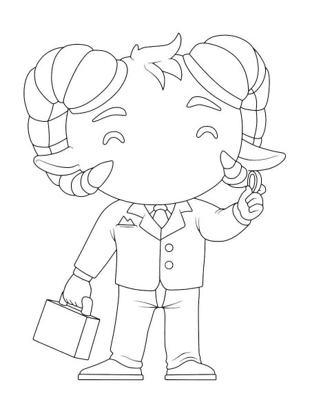 Dream SMP coloring pages