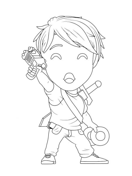 Dream SMP coloring pages