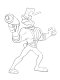 Earthworm Jim coloring page - Free printable
