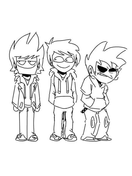 Eddsworld coloring pages