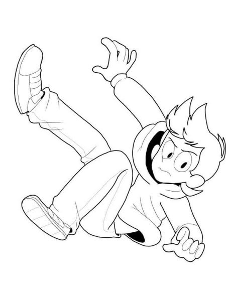 Eddsworld coloring pages
