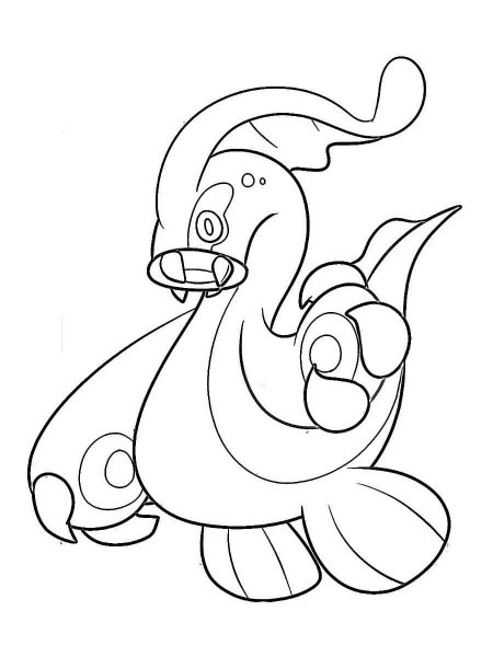 Eelektross Pokemon coloring pages - Free Printable